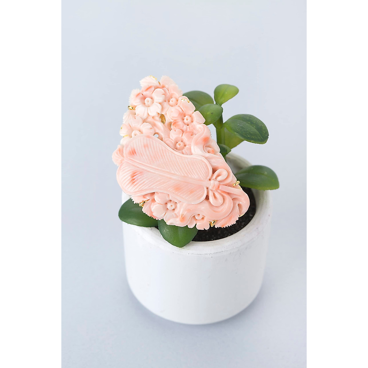 NASCHENKA Traditional Korean Hanbok brooch pin accessories gemstone jewelry for women moms gift