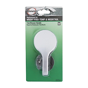 Danco (80004 Single Replacement Handle for Moen, Metal, 1-Pack, 2" H x 2" W x 4.25" L, Chrome