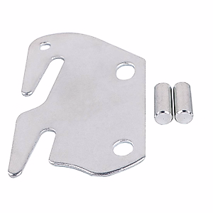 kilofly 2 pc Wooden Bed Frame Bracket Headboard Footboard #10 Hook Plate