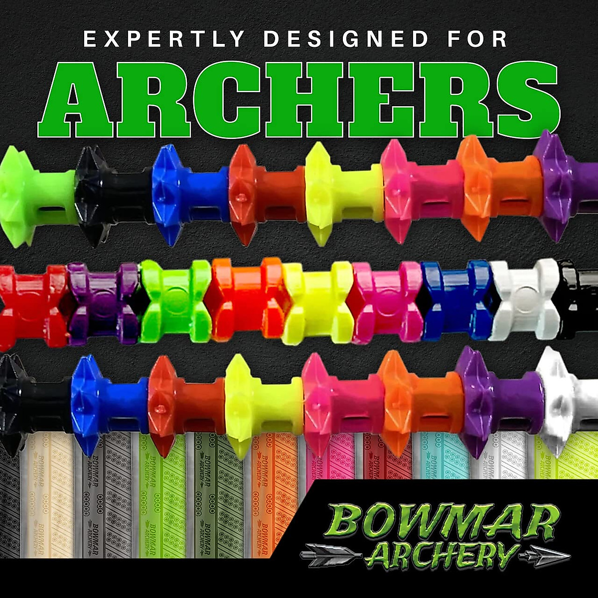 Bowmar Archery Grip Tape, Designed for Archers, Self-Adhering, Effective in Dry or Wet Conditions, Comfortable, Tacky, Easy to Install (Pink)