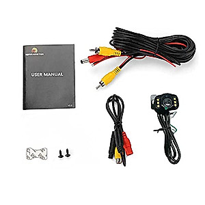 REARMASTER® New Upgrade Vehicle Backup Camera, 6 Led Night Vision High Definition Clear Picture