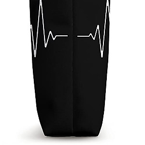 Guyana Love Heartbeat and Guyanese Flag Heart Guyana Tote Bag