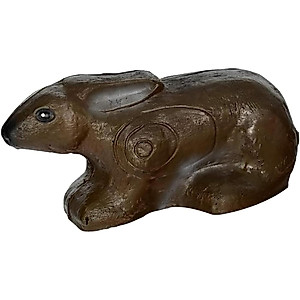 KHAMPA 3D Archery Target Mini Rabbit for Shooting Archery, Self Healing, UV Protected, High Density Lifelike Foam Archery Animal Target Hunting Practice