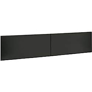 HON 38000 Series Hutch Flipper Doors For 72"w Open Shelf, 36w x 15h, Charcoal