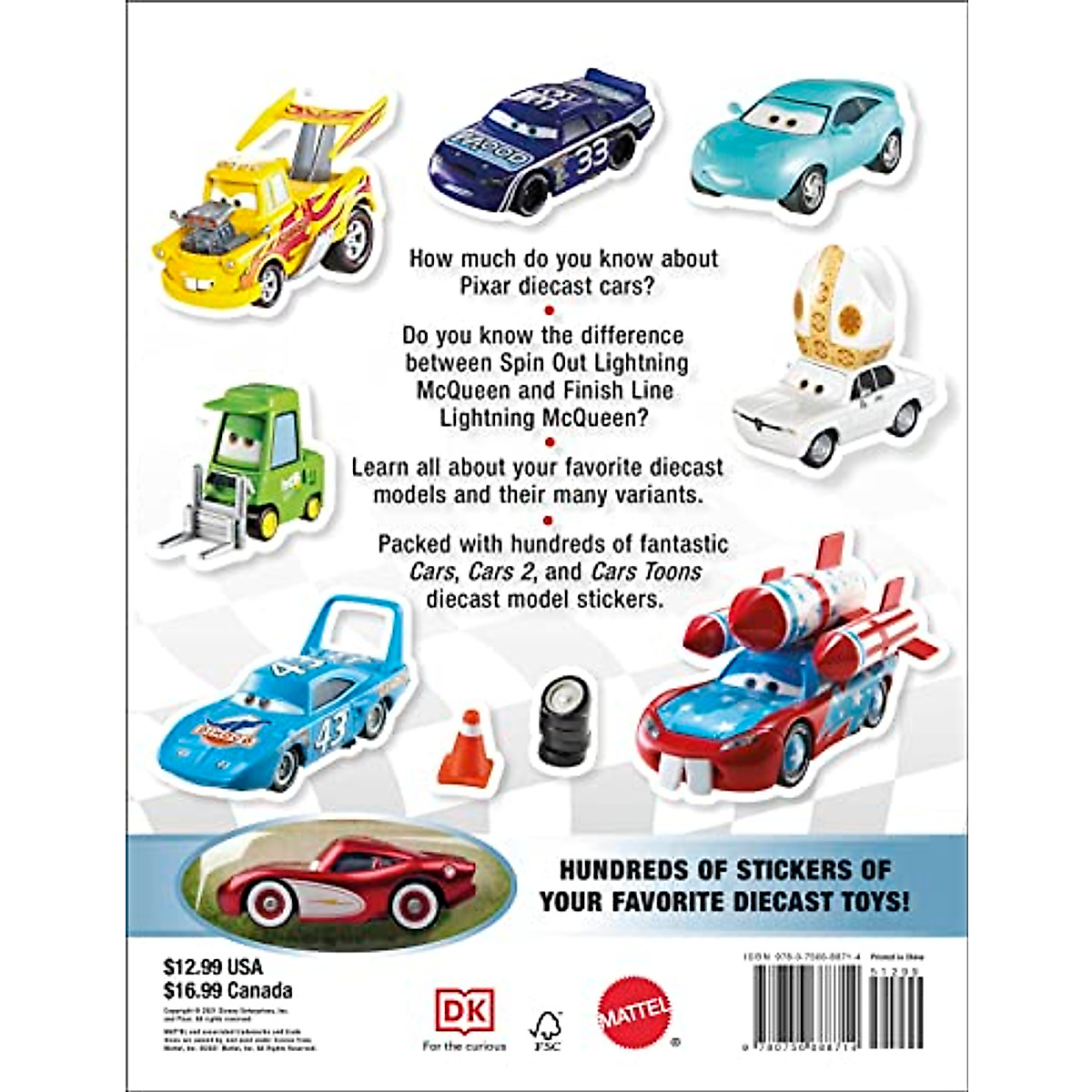 Ultimate Sticker Collection: Disney Pixar Cars: More Than 1,000 Stickers of Disney Pixar Diecast Cars!