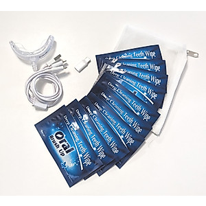 Oral Care Gum Light Tray from Starlite Smile for Android, iPhone, USB, USB-C Comes with Machine-Washable Mesh Storage Bag