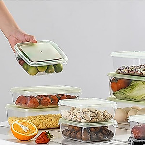2Pack Sliced Cheese Container with Airtight Lids Cheese Slice Holder Keeps Slice Cheese Fresh Plastic Clear Cheese Box Airtight Cheese Storage Container for Fridge