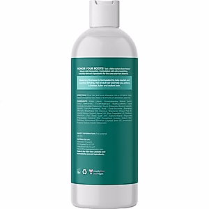 Purifying Rosemary Shampoo Sulfate Free - Lavender Rosemary and Tea Tree Shampoo for Thinning Hair and Scalp Care - Paraben and Sulfate Free Clarifying Shampoo for Build Up with Essential Oils
