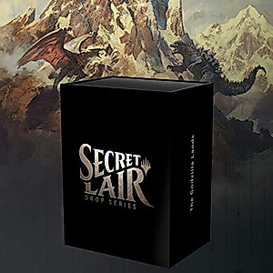 Magic: The Gathering Secret Lair: MTG Ikoria Lair of Behemoths Godzilla Lands