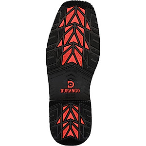 Durango® WorkHorse™ Chocolate Bone Steel Toe Western Work Boot Size 9.5(W)