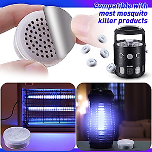 Qualirey 8 Pcs Mosquito Attractant for Bug Zapper, Each Last 60 Day Pest Lure Mosquito Trap Fly Biting Insect Bait Refill High Catch Rate Compatible with DynaTrap and All Insect Trap Indoor Outdoor