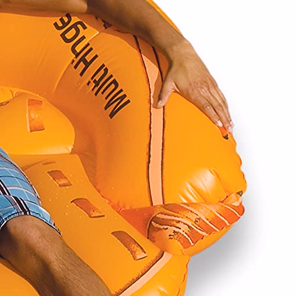 Swimline Giant Inflatable 62" Baseball Glove Swimming Pool Float (2 Pack)