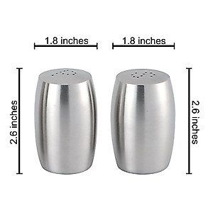 Cuisinox Stainless Steel Salt & Pepper Shaker Set