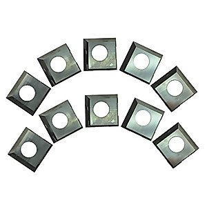 RIKON Power Tools 25-499 HSS 2-Edge Inserts for 25-130H Planer, 10-Pack