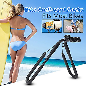 Lixada AU Stock Surfboard Bicycle Carrier Rack Bike Skimboard New Side Kiteboard Holder