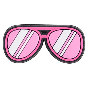 Pink Shoe Charms Cute Croc Charms Decoration for Girls Women PVC Bracelet Clog Accessories Party Favor