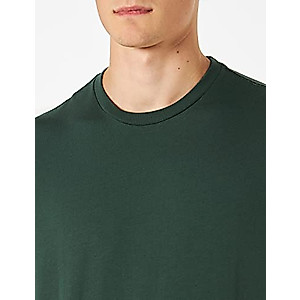 Amazon Essentials Men's Short-Sleeve Crewneck T-Shirt, Pack of 2, Dark Green, XX-Large