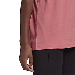 adidas womens Brand Icons Tee Hazy Rose Large