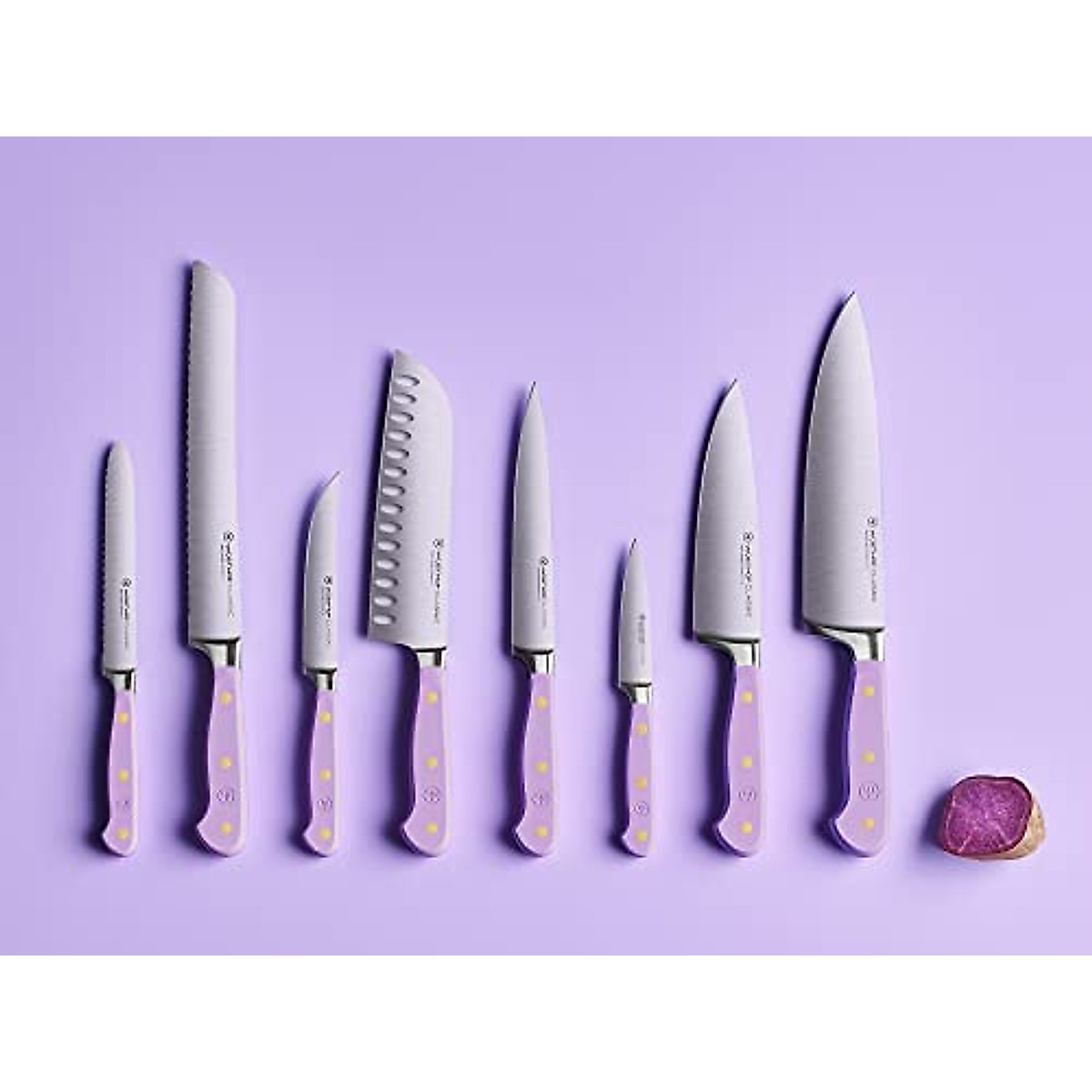 WÜSTHOF Classic Purple Yam 9" Double Serrated Bread Knife
