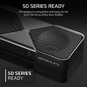 Corsair RM1000x Shift Fully Modular ATX Power Supply - Modular Side Interface - ATX 3.0 & PCIe 5.0 Compliant - Zero RPM Fan Mode - 105°C-Rated Capacitors - 80 Plus Gold Efficiency - Black