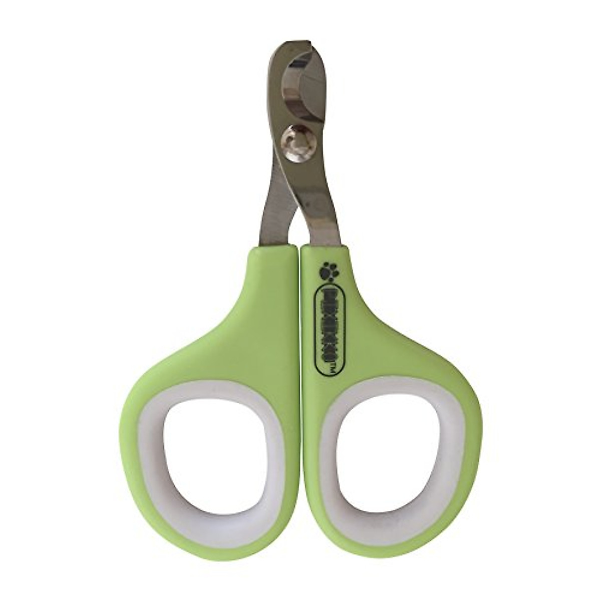 Pixikko Cat Nail Clippers - Small Animals, Kittens, Puppies - Professional Grade Stainless Steel Blade with Sturdy Non-Slip Grip Handles