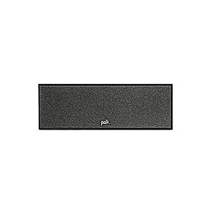 Polk Monitor XT30 Compact Center Channel Speaker - Hi-Res Audio Certified, Dolby Atmos & DTS:X Compatible, 1" Terylene Tweeter & Dual 5.25" Dynamically Balanced Woofer, Midnight Black