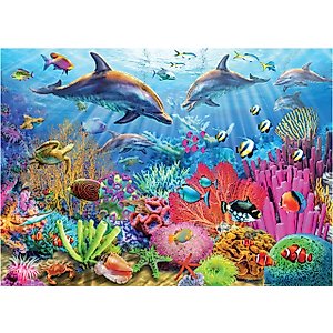 PETER PAUPER PRESS Coral Reef Jigsaw Puzzle: 1000 Pieces