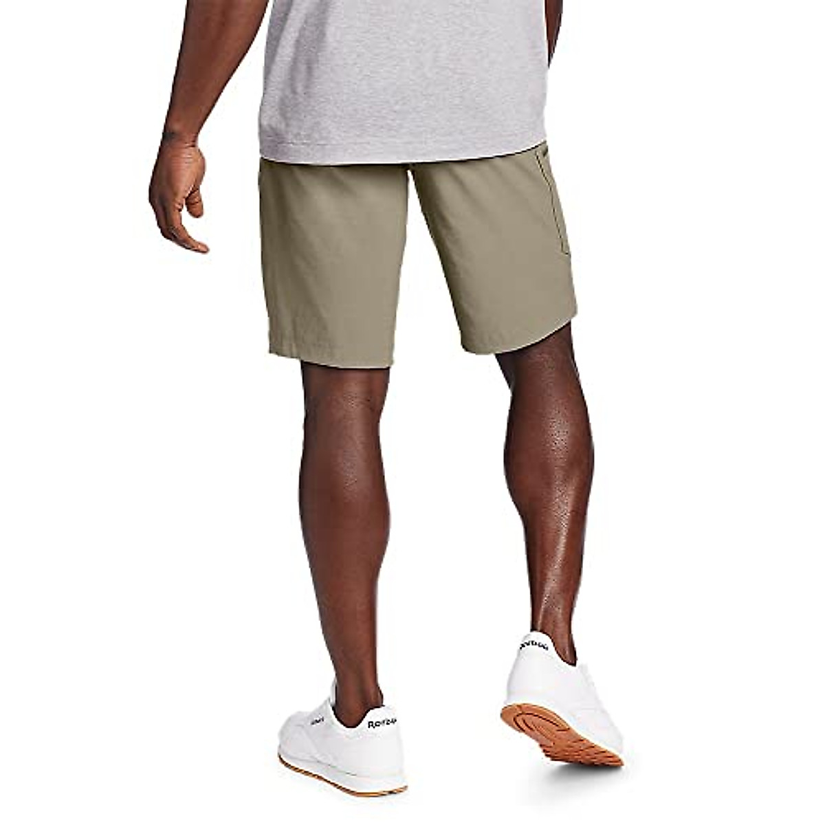 Eddie Bauer Men's Rainier Shorts, Light Khaki Rainier, 33