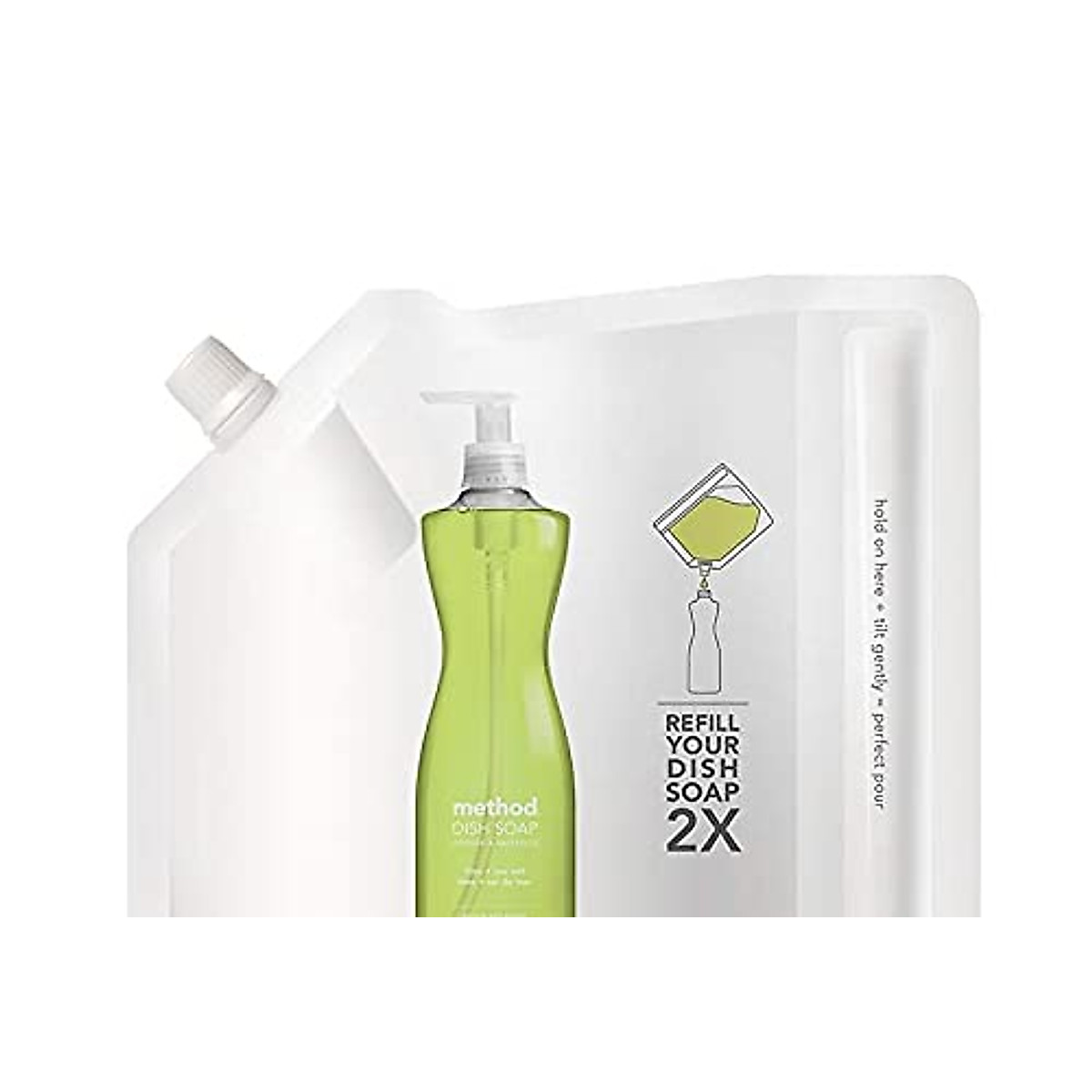 Method Dish Soap Refill, Lime + Sea Salt, 36