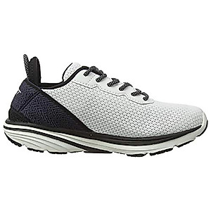 MBT Rocker Bottom Shoes Men’s – Athletic Running Walking Shoes Gadi - Black/Wht