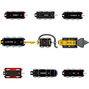 Thomas & Friends Diecast Toy Train Set Mystery of Lookout Mountain Track Playset with 7 Push-Along Engines for Pretend Play Kids Ages 3+ Years