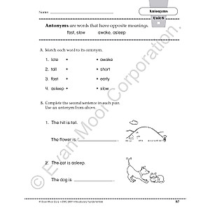 Vocabulary Fundamentals, Grade 1 Teacher Resource
