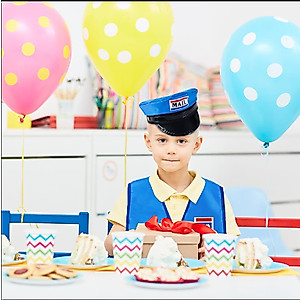 Tigerdoe Mailman Costume - Mr. Postman Costume - Career Day - Occupational Costume - 3 Pc Dress Up