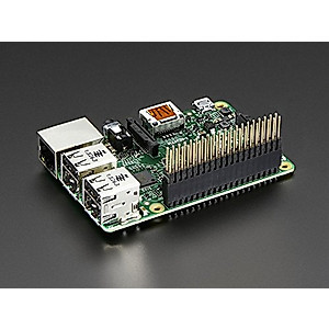 2x20 Long Pins Extra Tall Female Stacking Header 0.1" Compatible with Raspberry Pi A+ Pi Model B+ Pi 2 Pi 3 (Pack of 10)