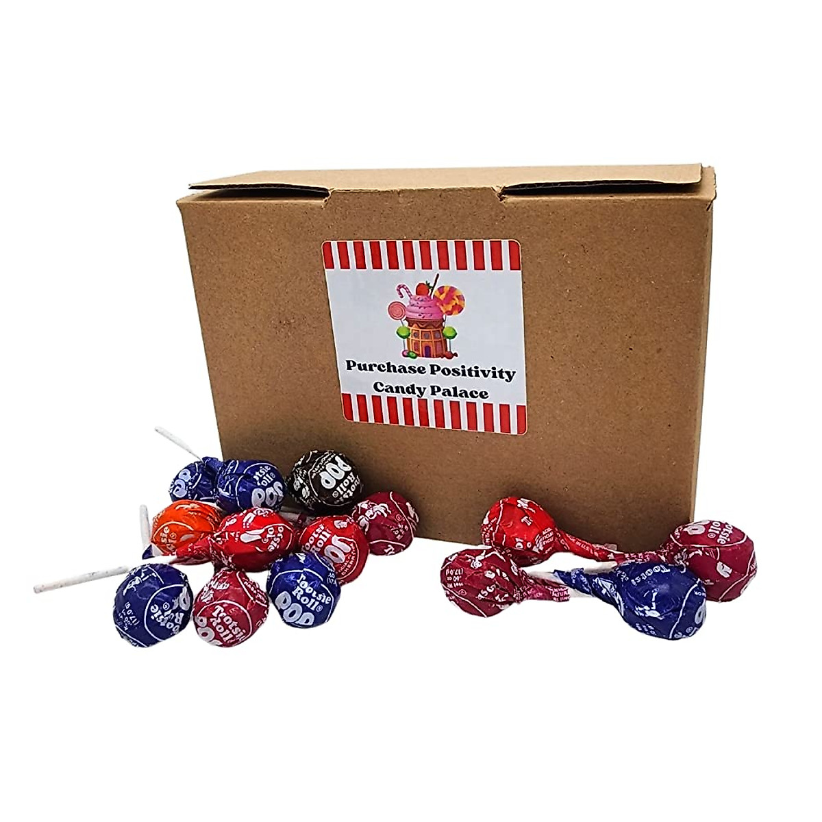 Lollipops Individually Wrapped, Great for Treat Bags, Halloween, Classrooms, Activities and More