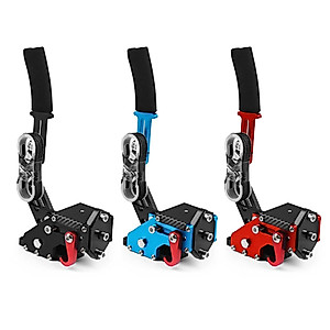 JISMCEKU Racing Games with Fixture 14Bit Handbrake Sim for Racing Games Fit for G27/G29 T500/Blue