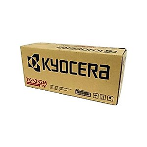 Kyocera 1T02TWBUS0 Model TK-5282M Magenta Toner Kit For use with Kyocera ECOSYS M6235cidn, M6635cidn and P6235cdn A4 Multifunctional Printers; Up to 11000 Pages Yield at 5% Average Coverage