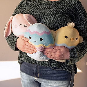 Squishmallows 8" Bunny, Chick & Egg 3 Pack - Officially Licensed Kellytoy Easter Plush - Collectible Soft & Squishy Easter Stuffed Animal Toy - Add to Your Squad - Gift for Kids, Girls & Boys - 8 Inch