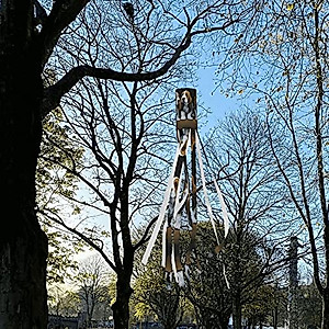 Cute Basset Hound Puppies 59 Inch Halloween Windsocks Hanging Decorations-for Front Yard Patio Lawn Garden Party Decor