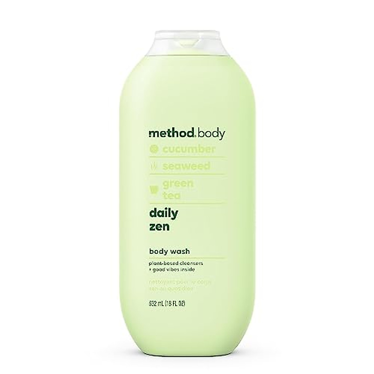 Method Body Wash Variety Pack - 3 Scents - Simply Nourish, Pure Peace And Daily Zen - 18 Fl Oz Each