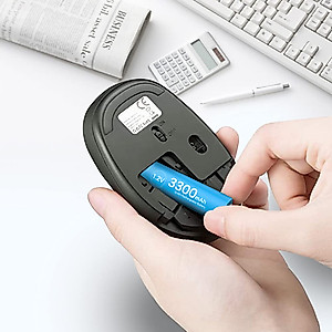 Deleepow AA Rechargeable Batteries NiMH, 3300mAh High Capacity Pre-Charged Double A Battery, 1.2V Low Self Discharge, Pack of 16