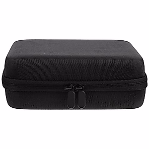 SEWACC Essential Oil Storage Case Travel Carrying Holder Art Craft Organizer Bag for 5ml 10ml 15ml Essential Oil Bottles Black