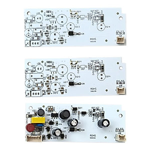 GRABOTE Refrigerator Lights Board, 1Pcs W10515058 LED Driver + 2Pcs W10515057 for Kenmore 10641153211 Refrigerator