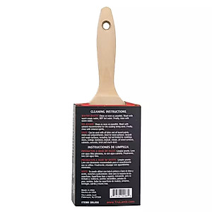 Lambskin Stain & Paint Brush - for use with All Latex and Oil Based Paints, Stains and Polyurethanes. 100% Natural Lambskin - New and Patented Design (2 Inch)