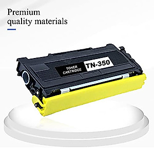 2 Pack TN350 Black Toner Cartridge Replacement for Brother TN-350 DCP-7010 7020 IntelliFax 2820 MFC-7220 7240 HL-2030 2040 Printer Toner.