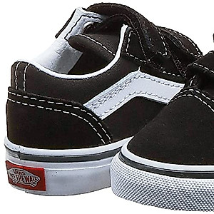 Vans Unisex-Child Old Skool V-K, Black, 6 Little Kid