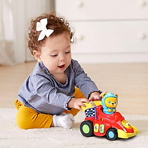 VTech Press and Pull Racer, Red