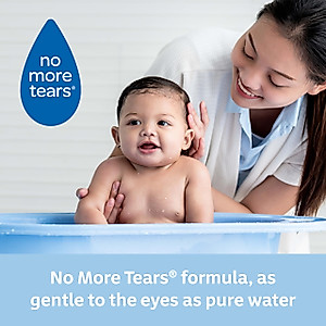 Johnson's Baby Bubble Bath for Gentle Baby Skin Care, Paraben-Free & Pediatrician-Tested Baby Bubble Bath, Hypoallergenic, Tear-Free, Dye-, Phthalate- & Sulfate-Free, 13.6 fl. oz