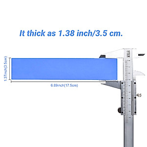 SAUGWUNDER Cleaning Sponge Super Absorbent Water Durable ^~ You Know 17.5×7.5×3.5 cm[6.9 x 3 x 1.38 inches] Use for Household Clean Cars/Boats The dust and Dirt on Furnitures,Bathtubs&etc. (Blue)