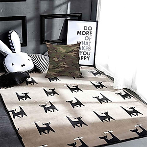 oFloral Army Camouflage Throw Pillow Case Cushion Cover Hunting Camo Green Hunter Cotton Linen for Couch Bed Sofa Car 24x24 inch